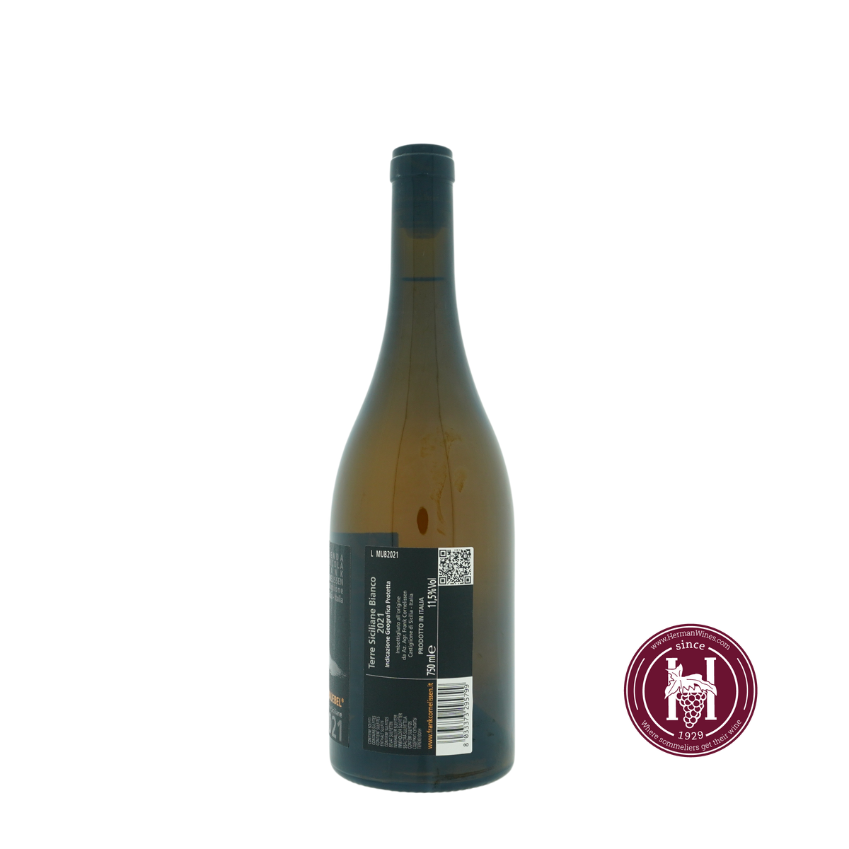Munjebel Bianco - Frank Cornelissen - 2021 - 0.75L - Italië - Sicilië ...
